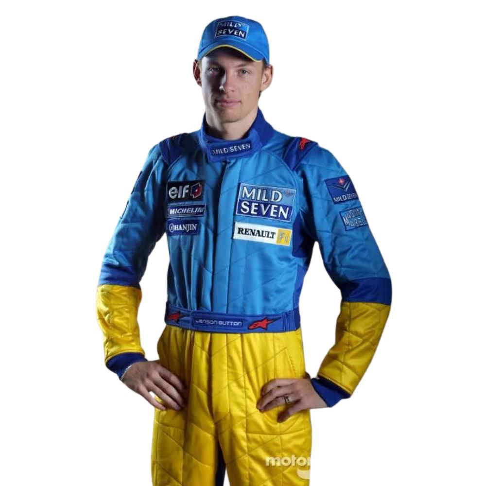Jenson Button Renault F1 Race Suit 2002s – Kartex Suits