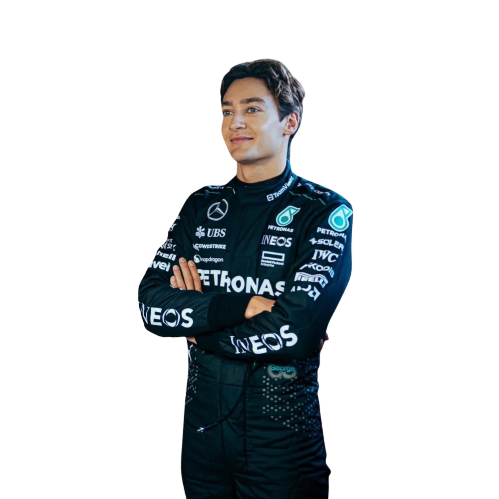 George Russell 2024 Mercedes AMG F1 Team Race Suit – Kartex Suits