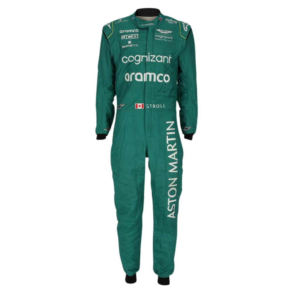 Lance Stroll 2024 Aston Martin Formula One Team Grand Prix Race Suit ...