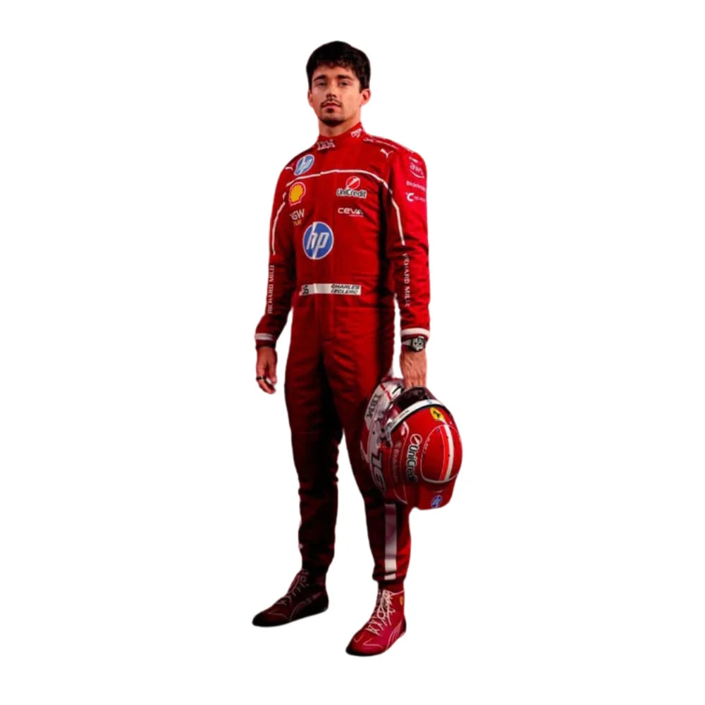 Charles F1 Racing Costume 2025 – Kartex Suits